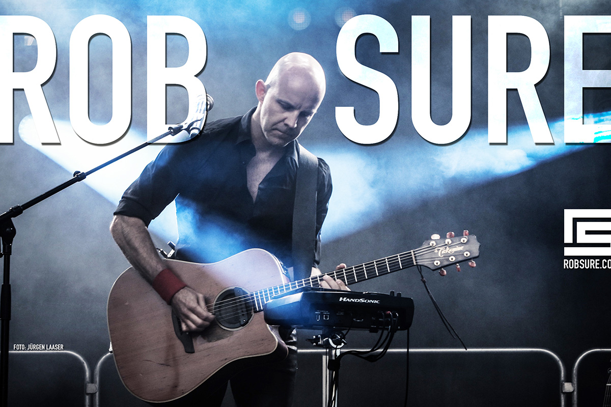 Rob Sure im Biergarten mit Herz - HERZOG Kultur- & Stadtmagazin